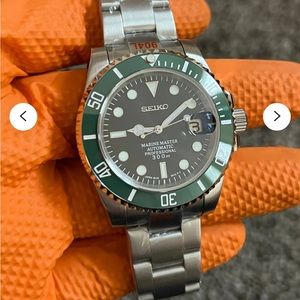 Seiko | Accessories | Seiko Mod Ceramic Dive Watch With Seiko Nh35 ...